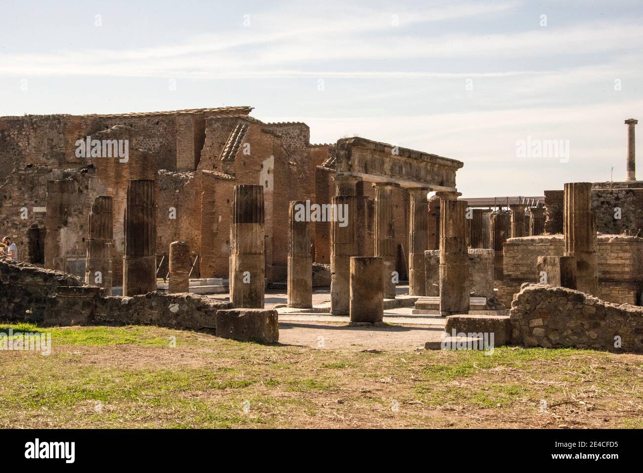 Pompeii archaeological site Stock Photo - Alamy