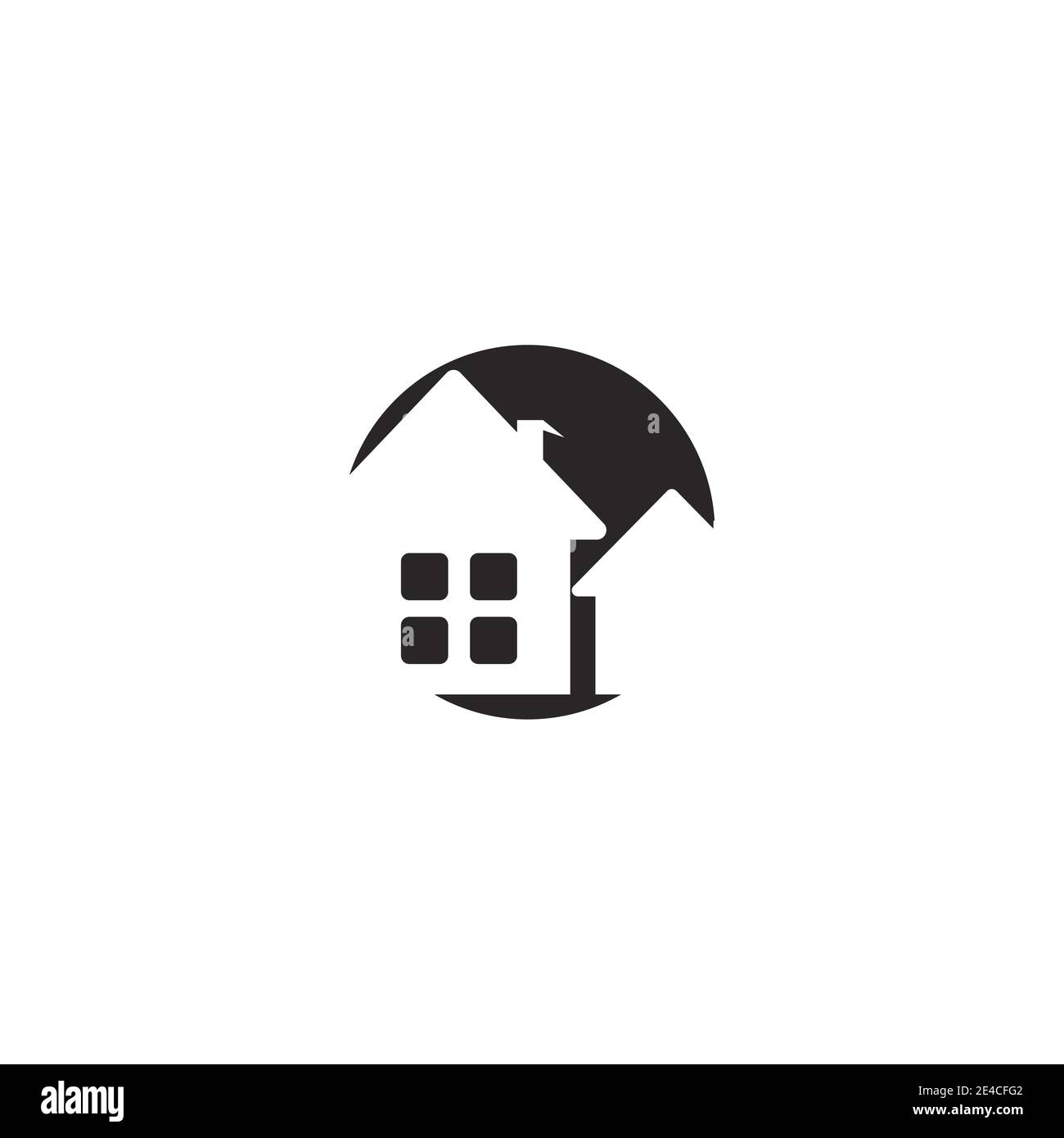 Home Vector icon illustration design template Stock Vector Image & Art ...