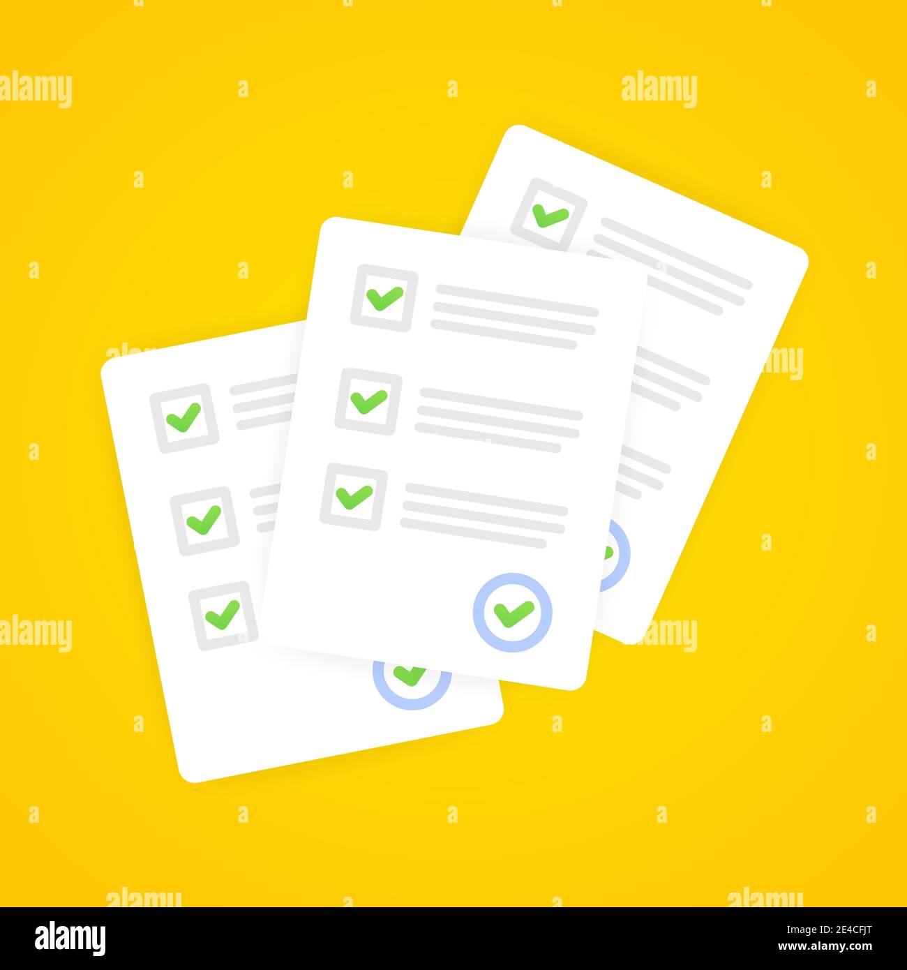 Exam sheets Stock Vector Images - Alamy