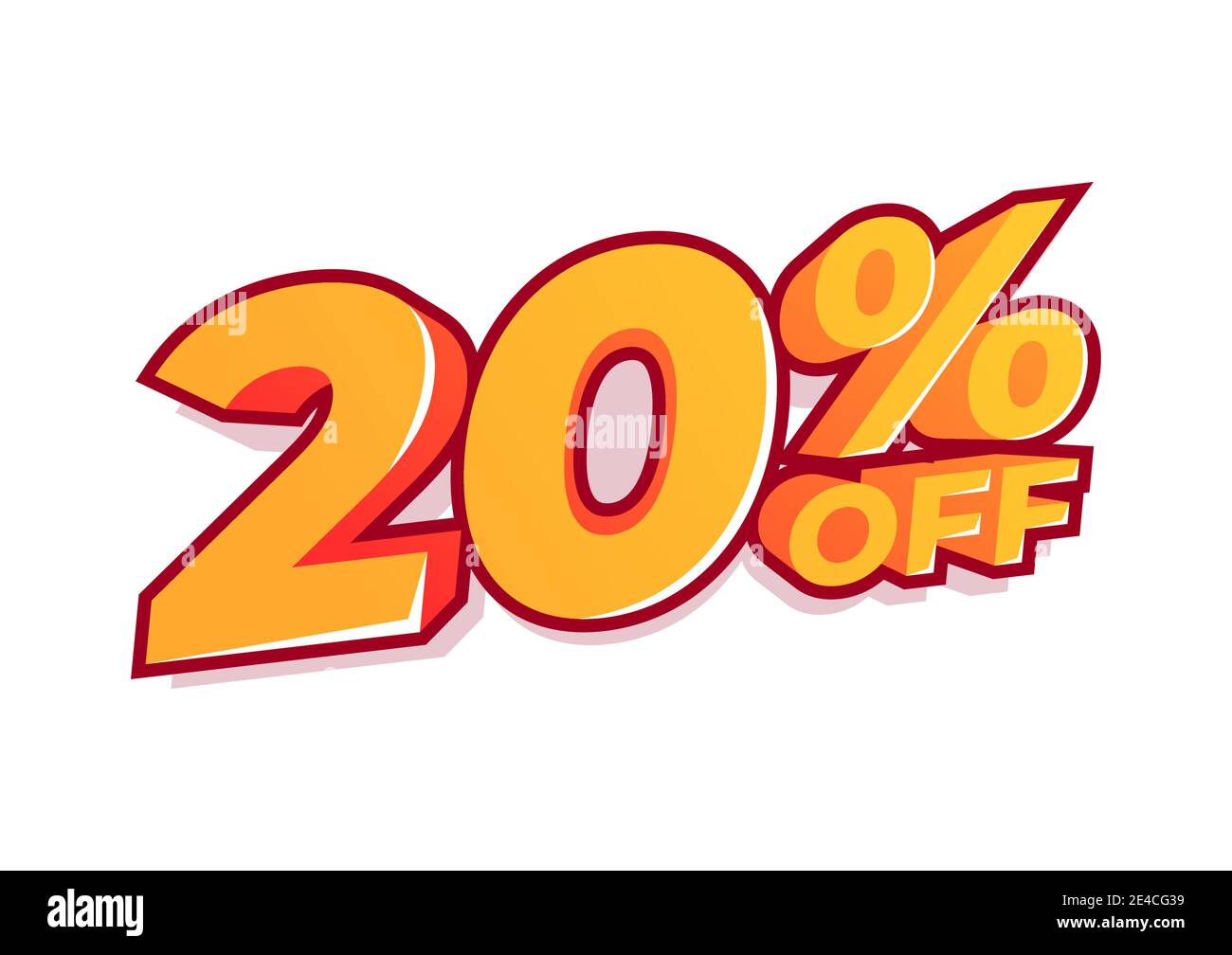 20 percentage off Stock Vector Images - Alamy