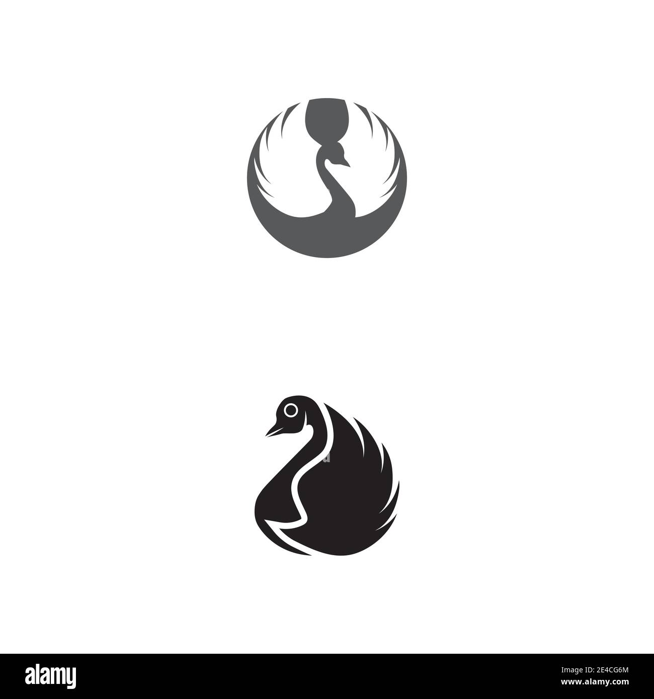 goose icon. flat illustration isolated sign symbol Stock Vector Image ...