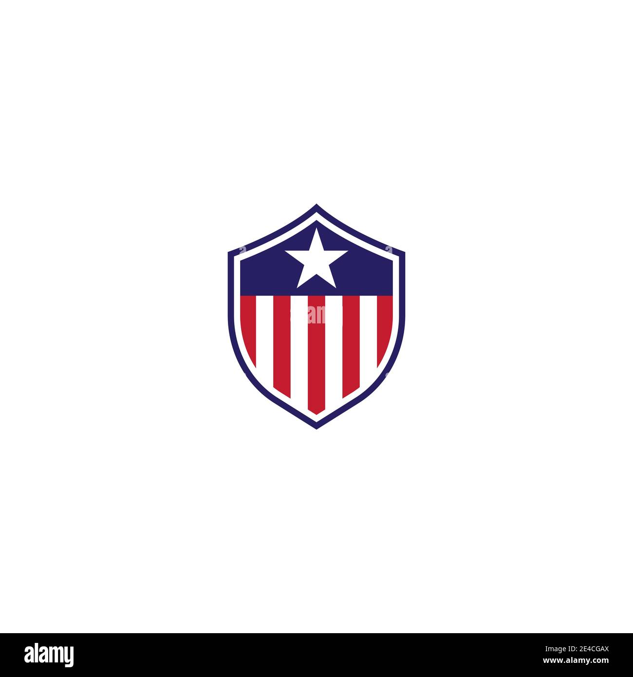 Flag american vector icon illustration design template Stock Vector ...
