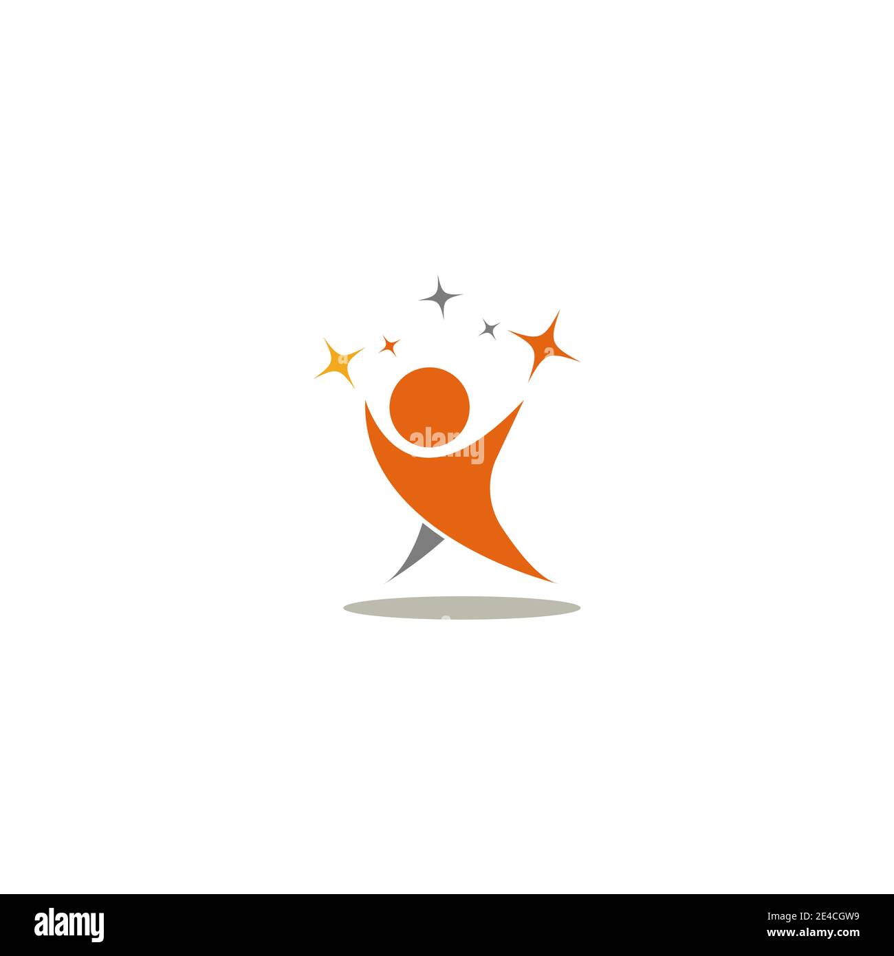 Human character logo sign illustration vector design Stock Vector Image ...