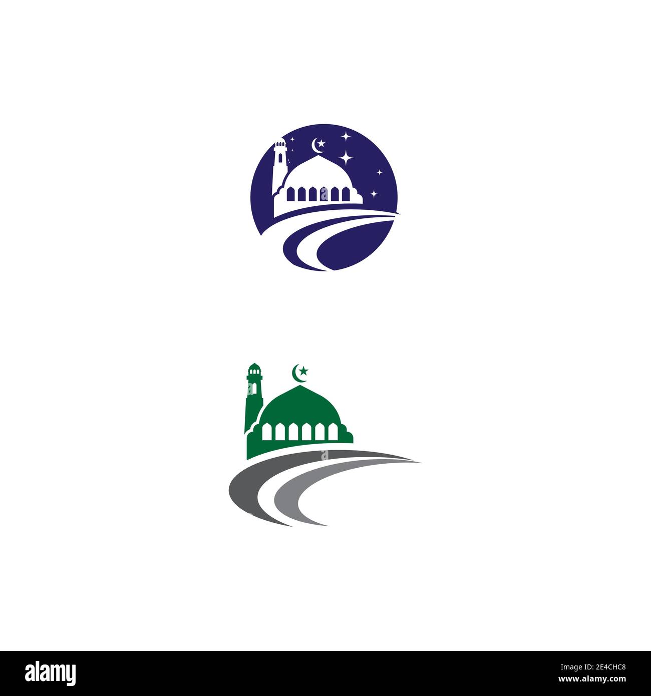 Mosque logo vector vectors hi-res stock photography and images - Alamy