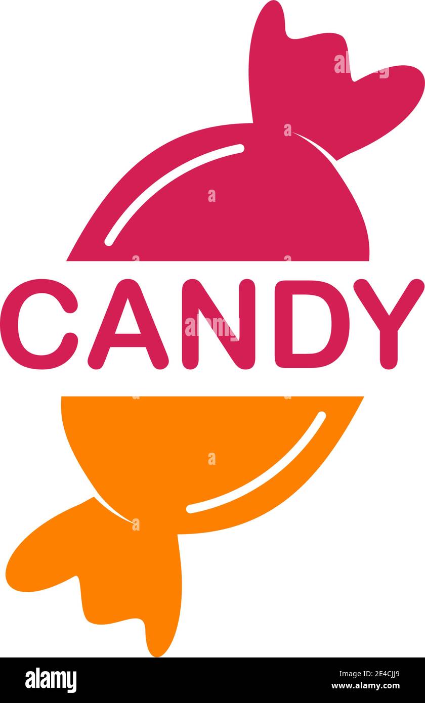 Candy icon logo design vector template Stock Vector Image & Art - Alamy