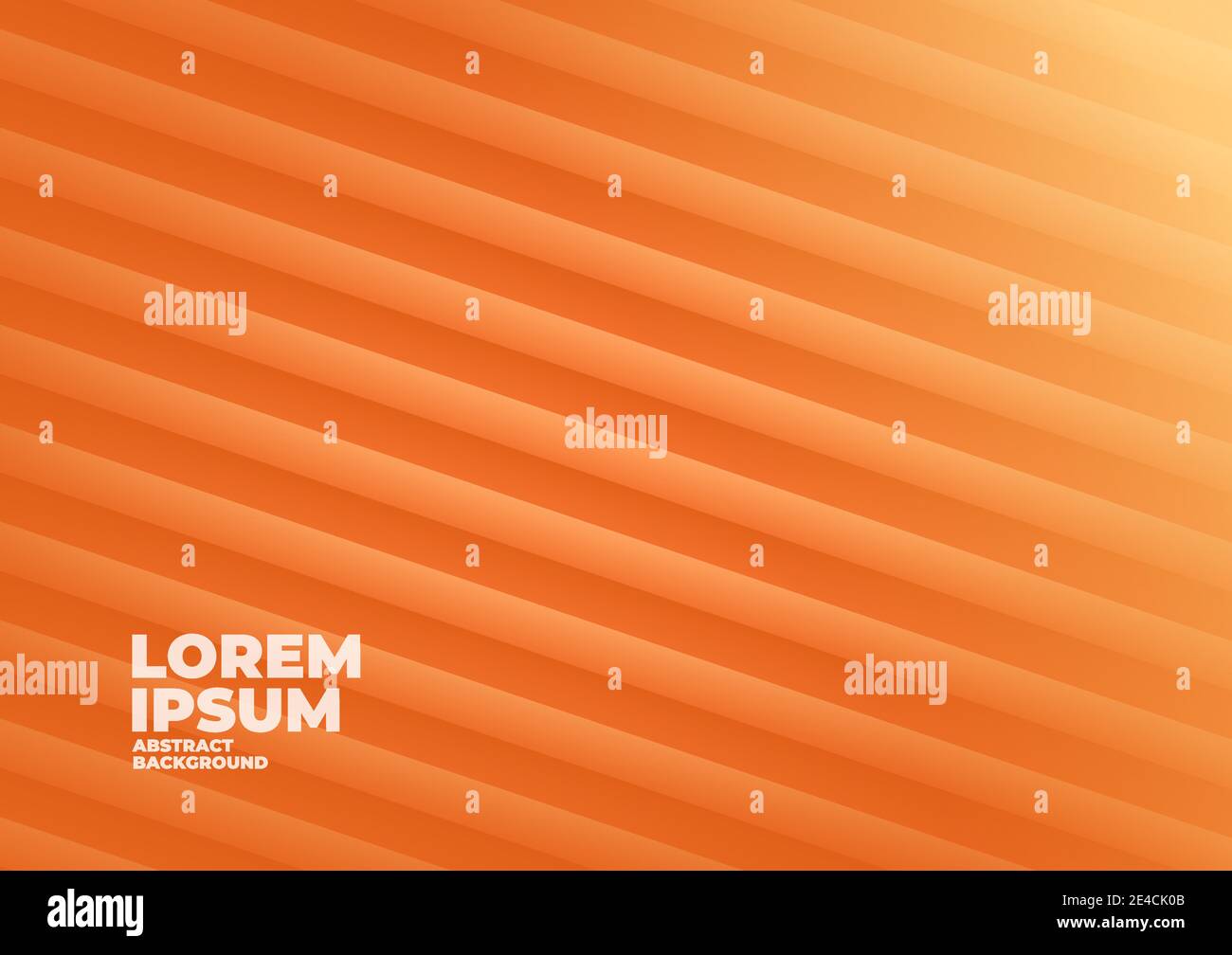 Abstract orange background with space for text and message Stock Vector ...