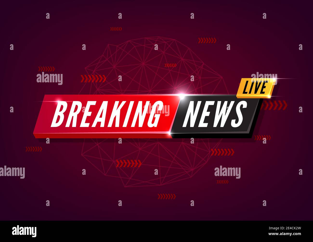 Live on the Stock Vector Images - Alamy