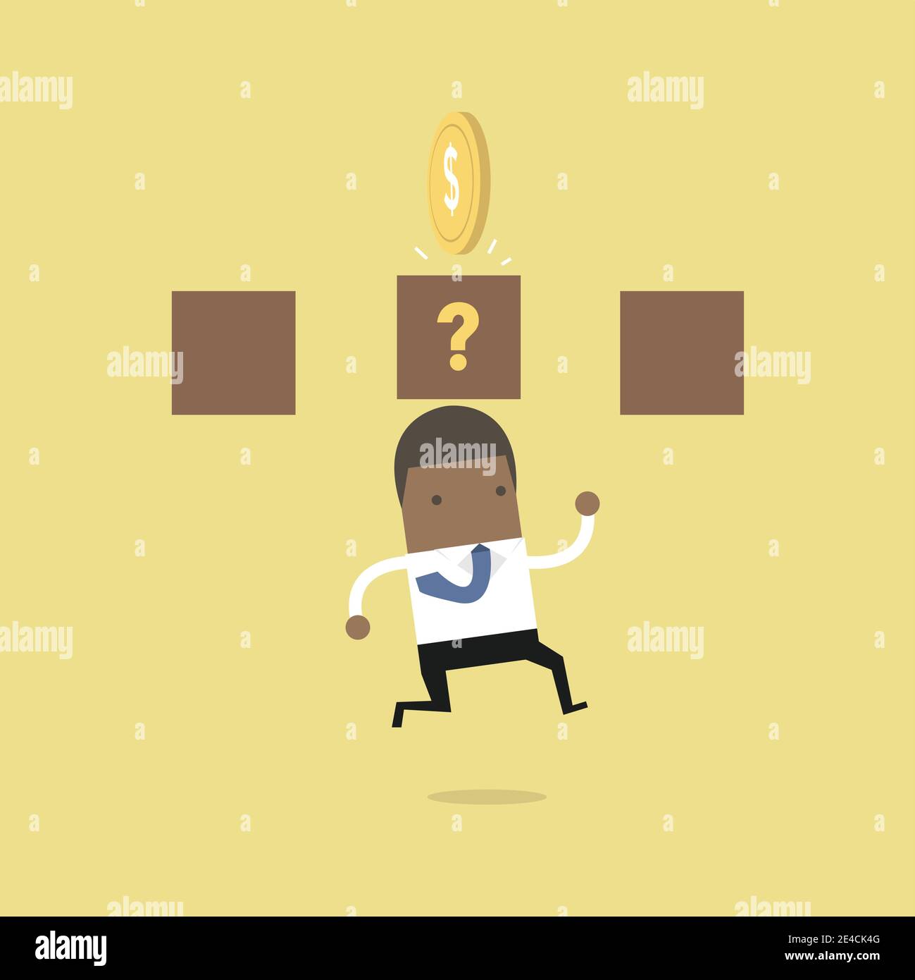 Box jump male Stock Vector Images - Alamy