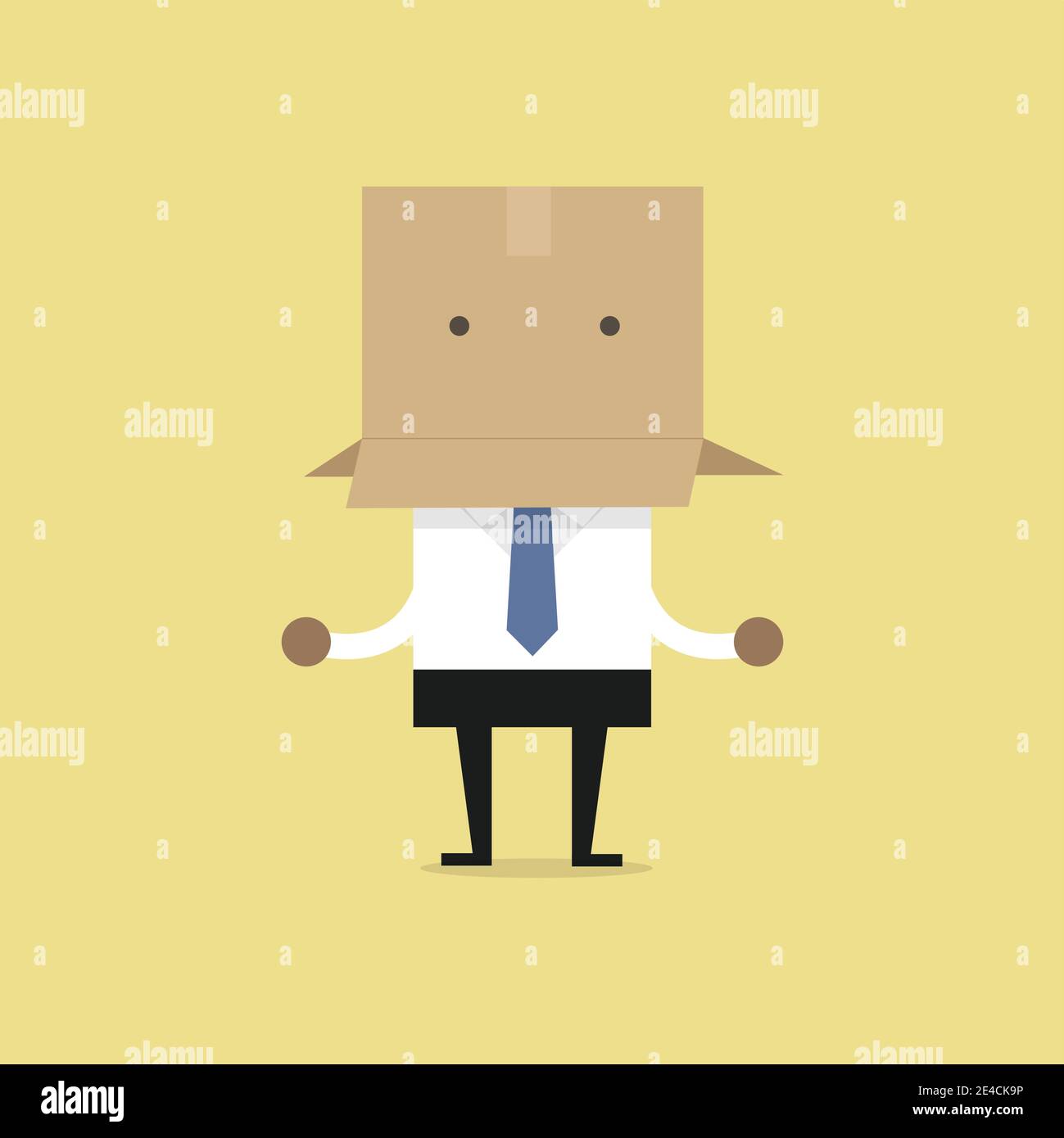 Covering a box Stock Vector Images - Alamy