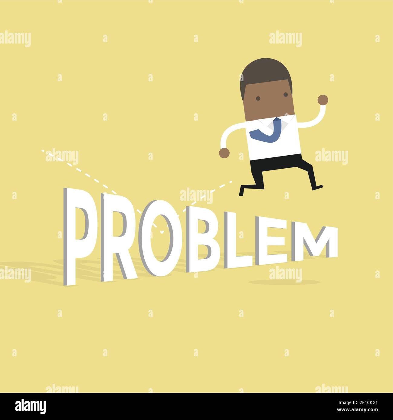 African american businessman text Stock Vector Images - Alamy