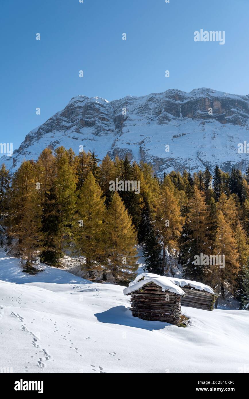 Hochabtei / Alta Badia, Bolzano Province, South Tyrol, Italy, Europe ...