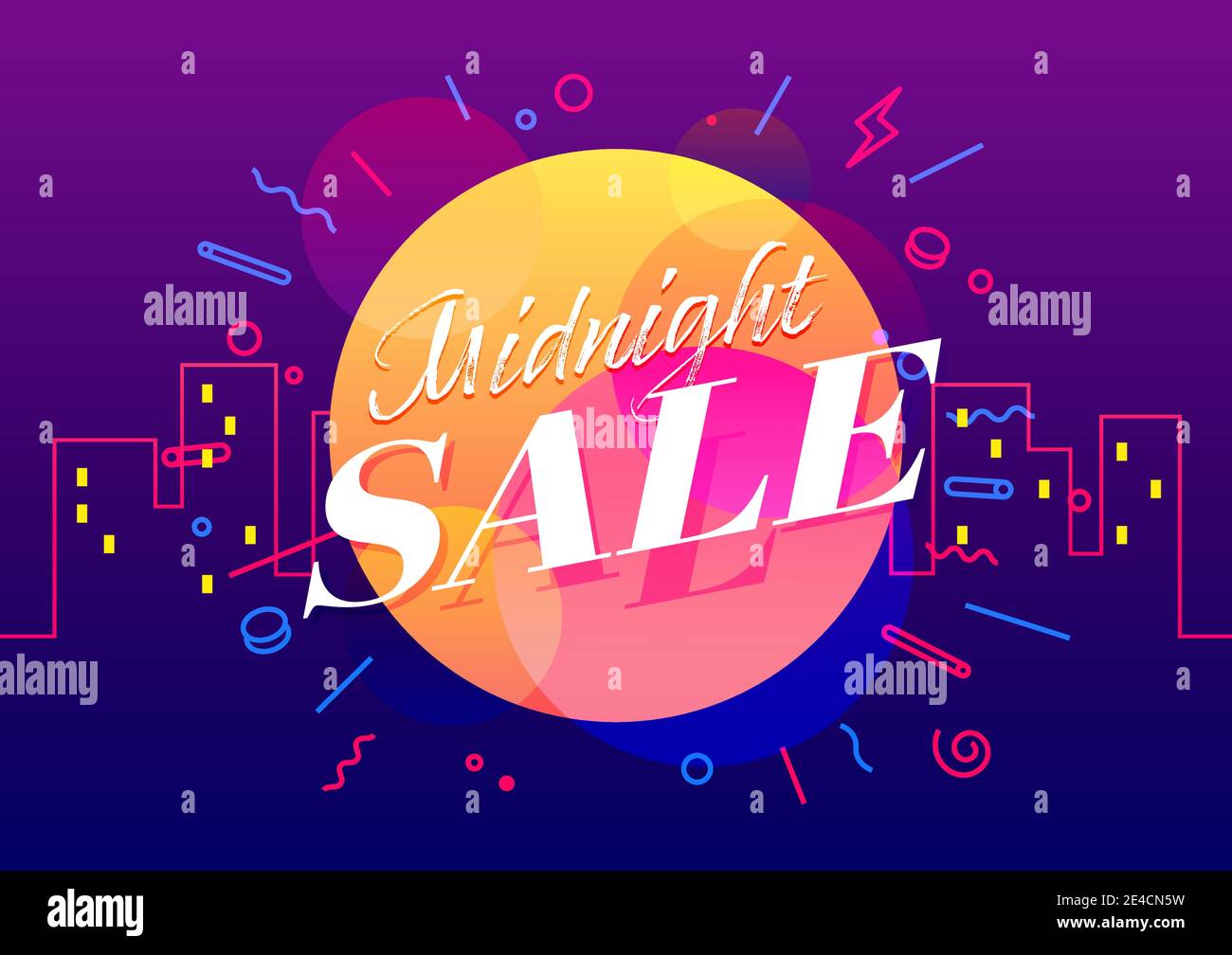 Midnight deal Stock Vector Images - Alamy