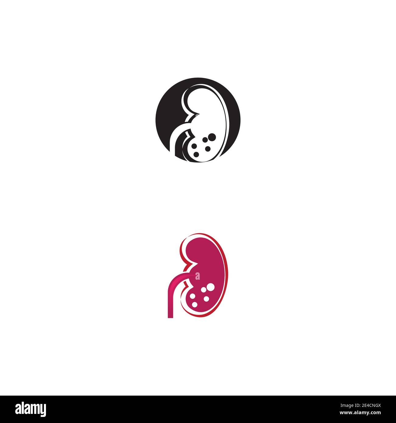 kidney vector illusrtation design logo template Stock Vector Image ...