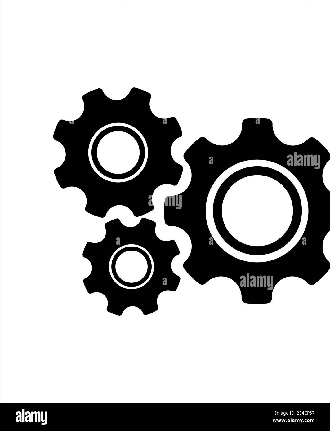 3 Gears Vector