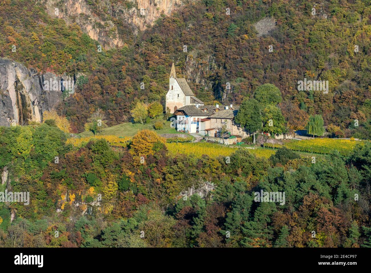 Italy the st daniel chapel hi-res stock photography and images - Alamy