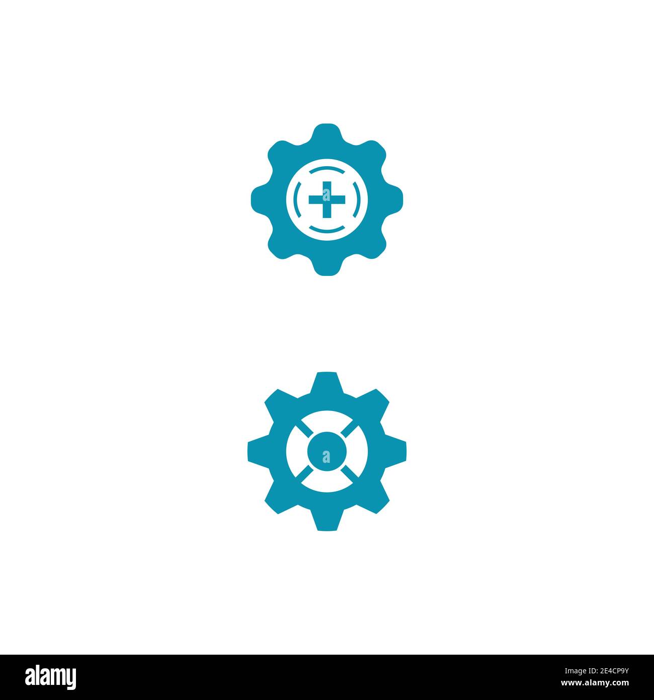 Gear Logo Template vector icon illustration design Stock Vector Image ...