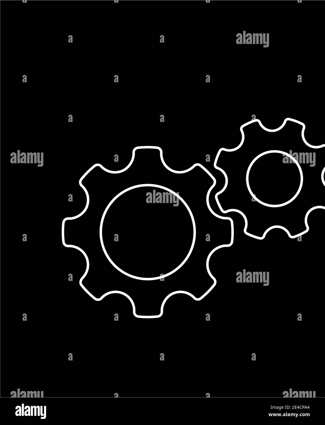 Simple gear hi-res stock photography and images - Alamy