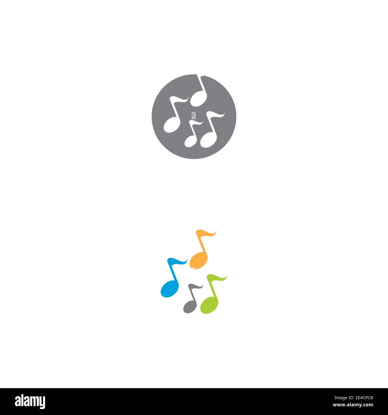 Musik note Logo Template vector symbol nature Stock Vector Image & Art ...