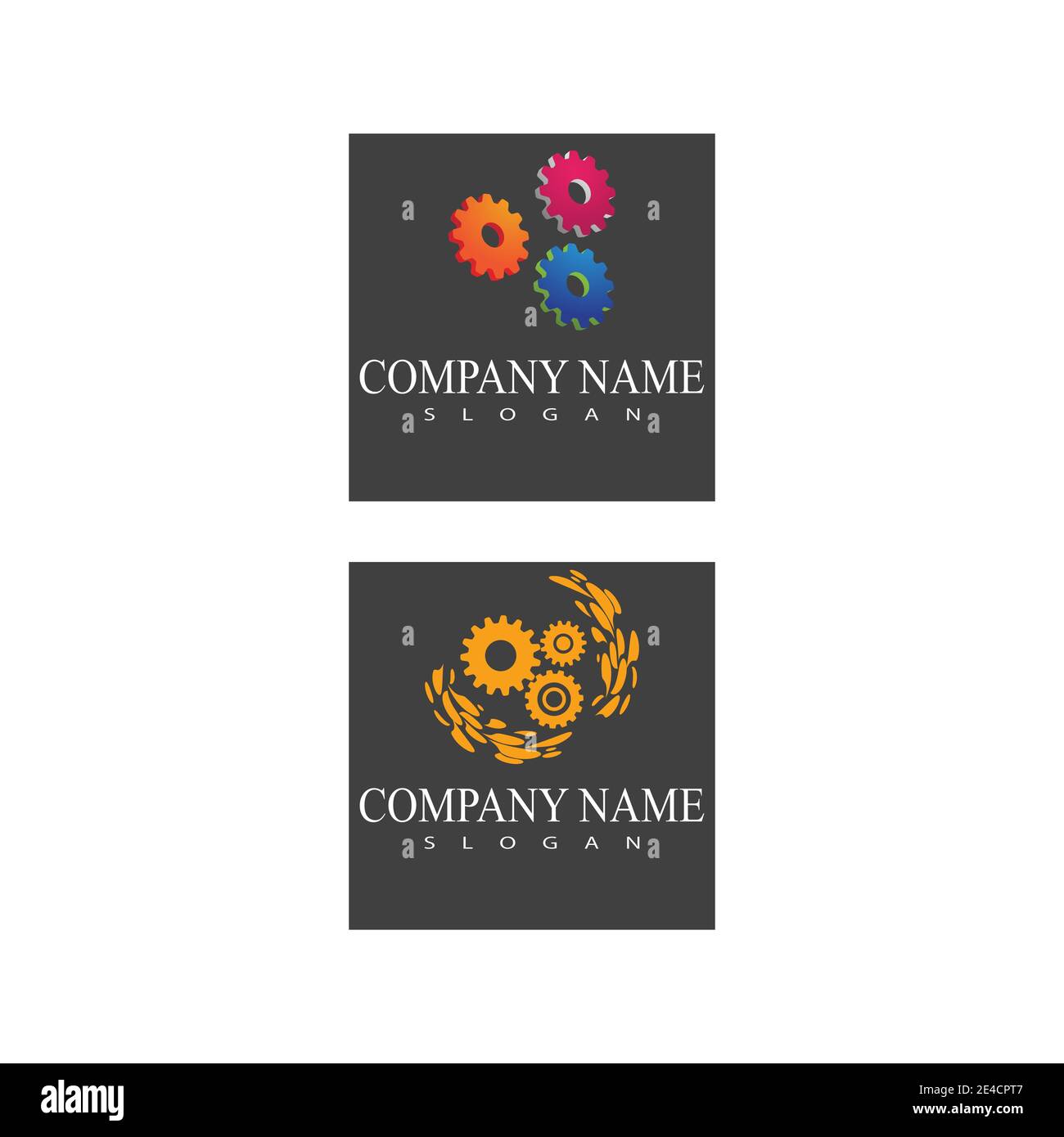 Gear logo Stock Vector Images - Alamy