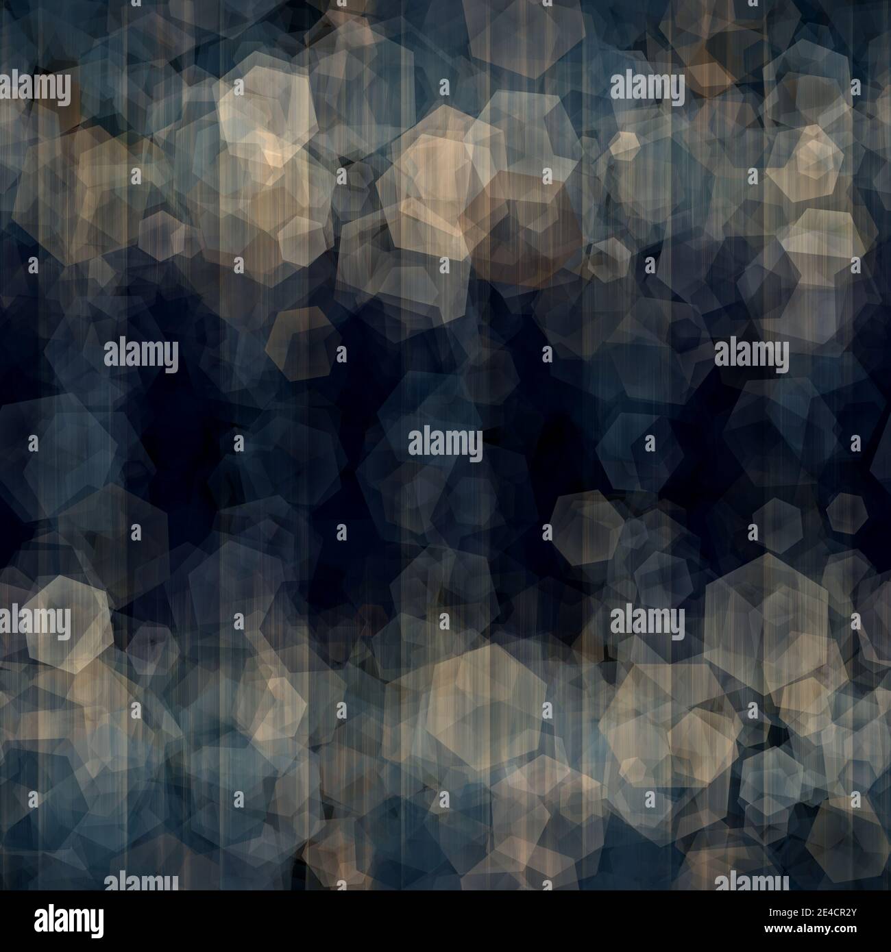 Seamless geo splattered hexagon shape pattern print Stock Photo - Alamy