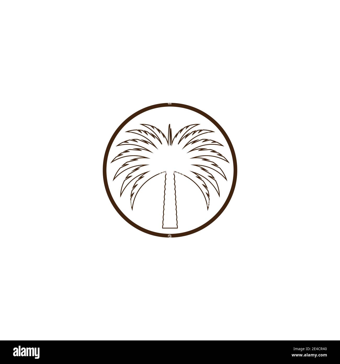 Dates tree Logo Template vector symbol nature Stock Vector Image & Art ...