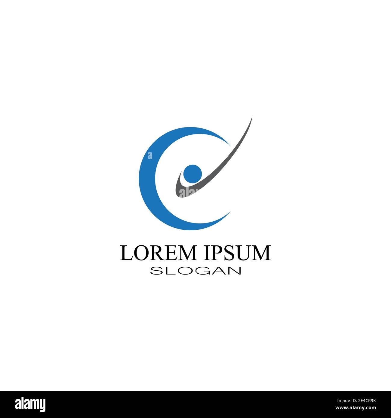 Cyclist logo template Bicycle vector design Stock Vector Image & Art ...