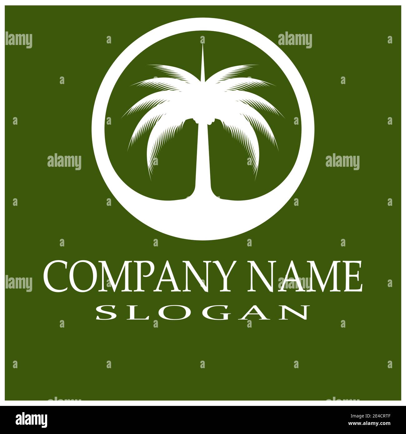 Dates tree Logo Template vector symbol nature Stock Vector Image & Art ...