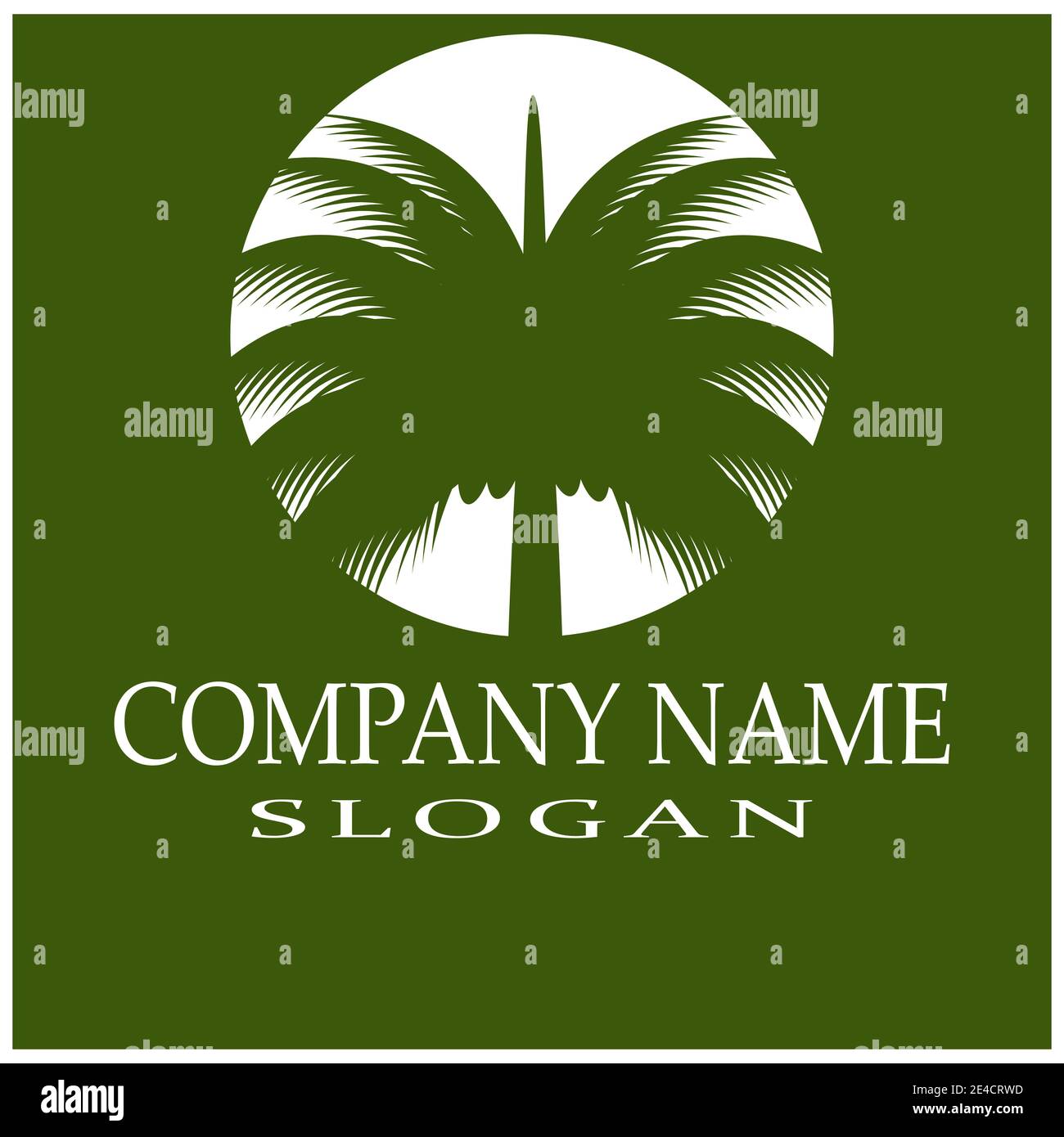Dates tree Logo Template vector symbol nature Stock Vector Image & Art ...