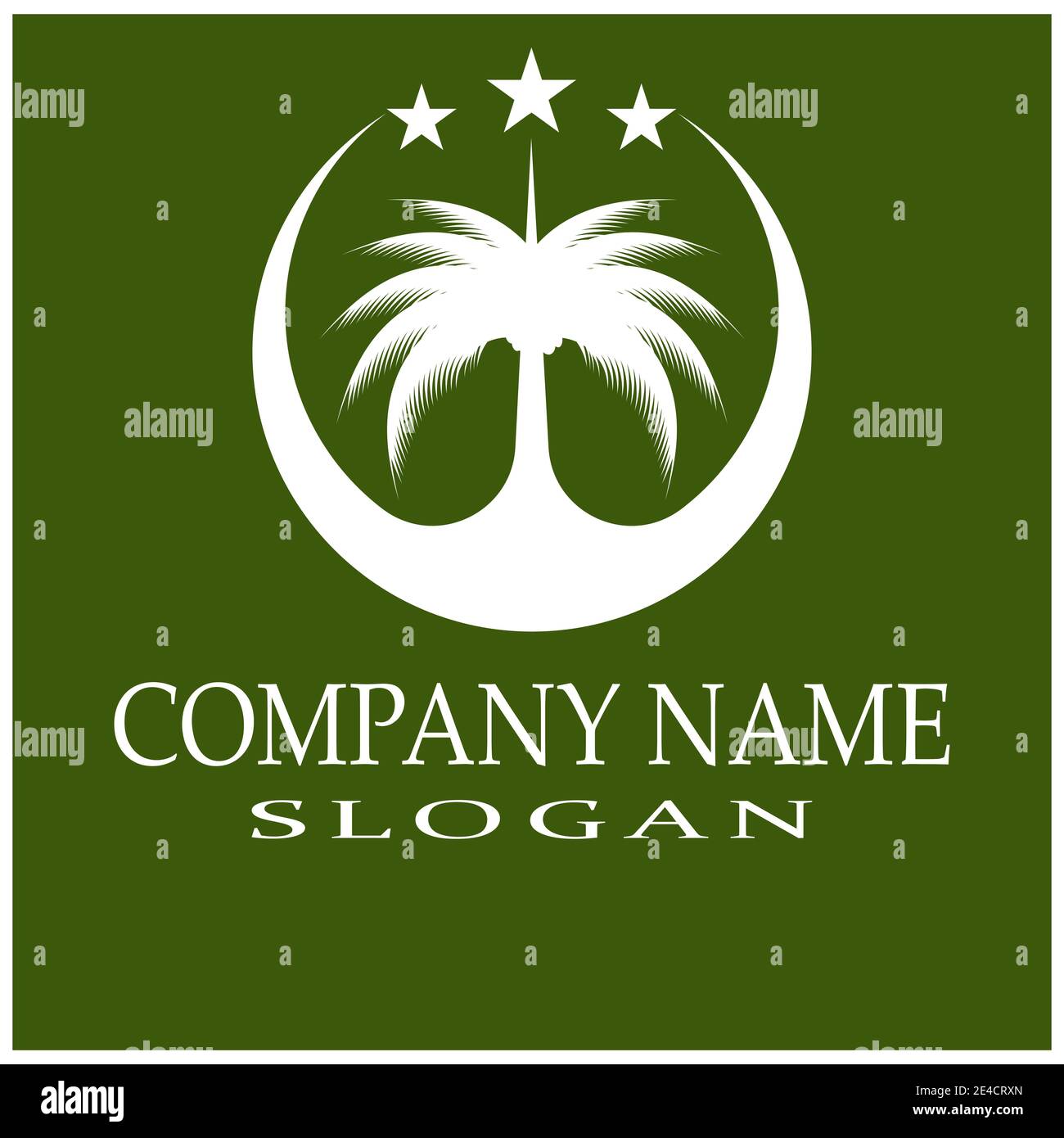 Dates tree Logo Template vector symbol nature Stock Vector Image & Art ...