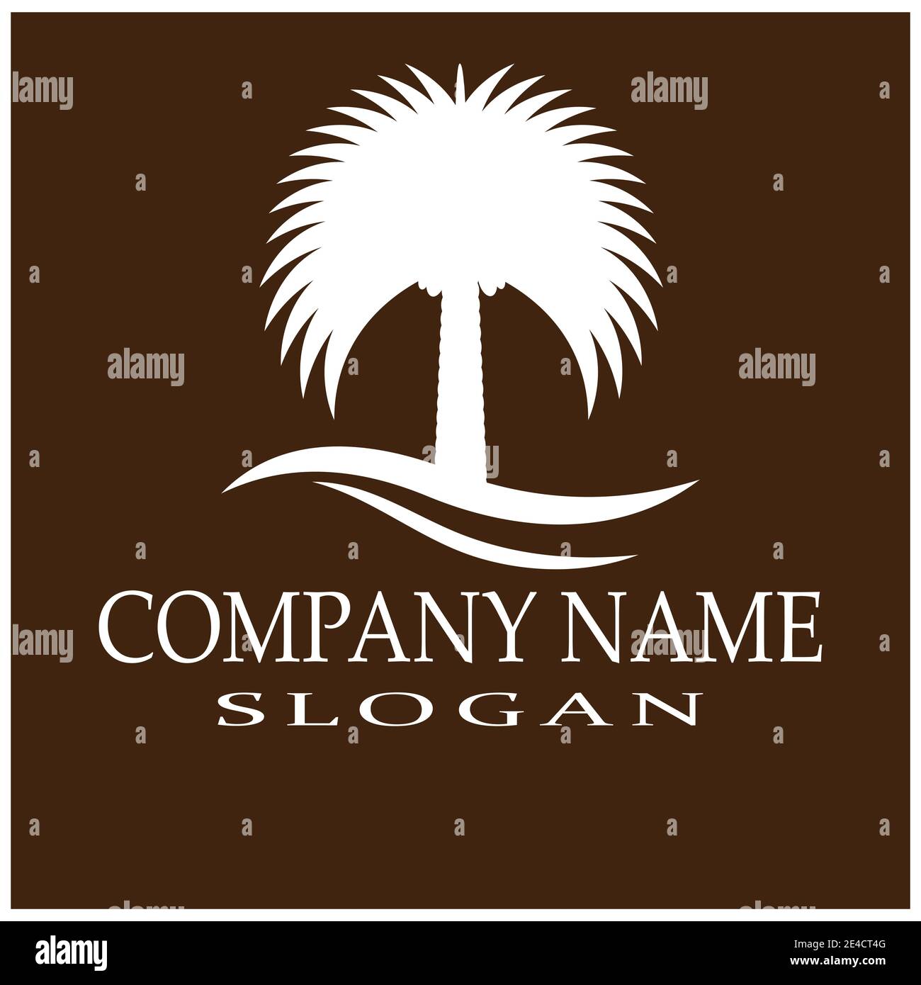 Dates tree Logo Template vector symbol nature Stock Vector Image & Art ...