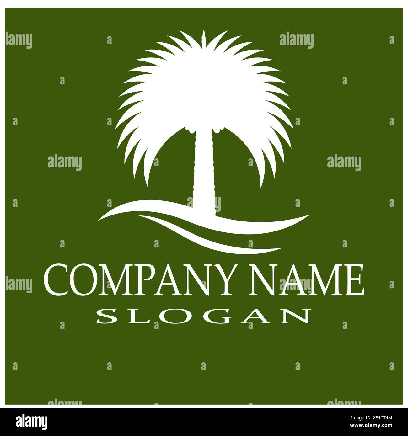 Dates tree Logo Template vector symbol nature Stock Vector Image & Art ...