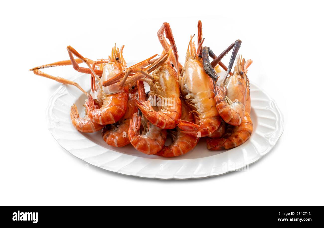 Single prawn plate hi-res stock photography and images - Alamy