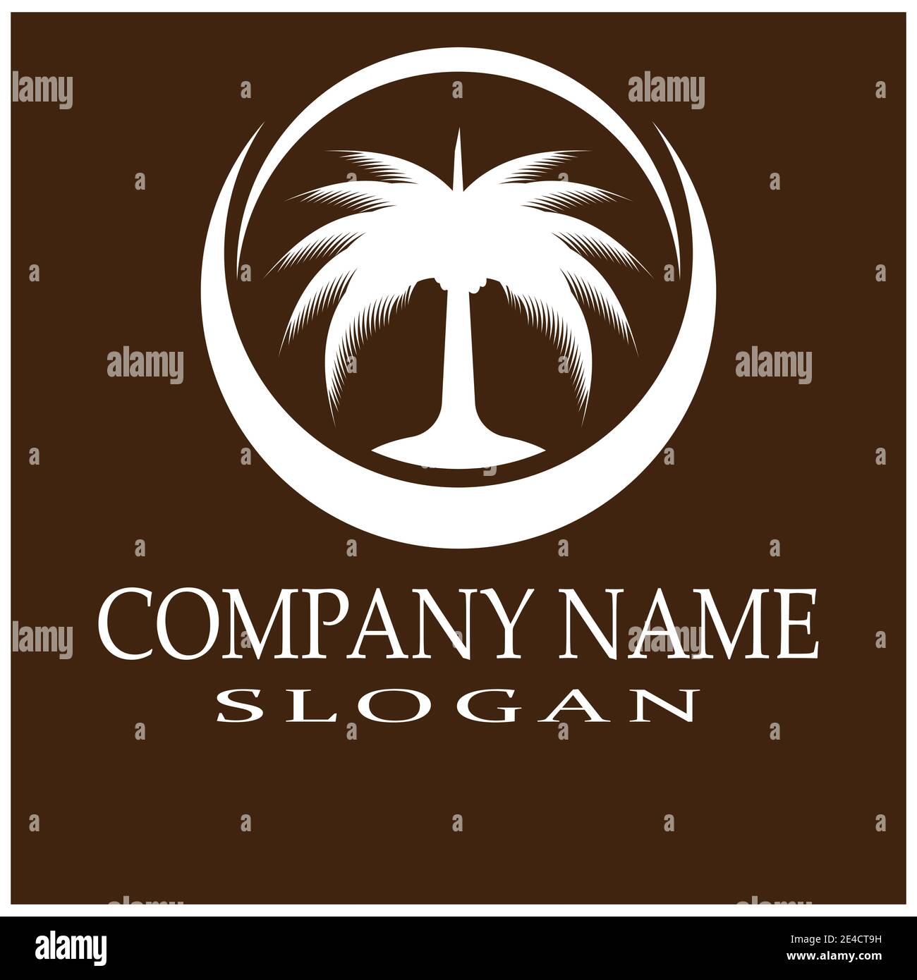 Dates tree Logo Template vector symbol nature Stock Vector Image & Art ...