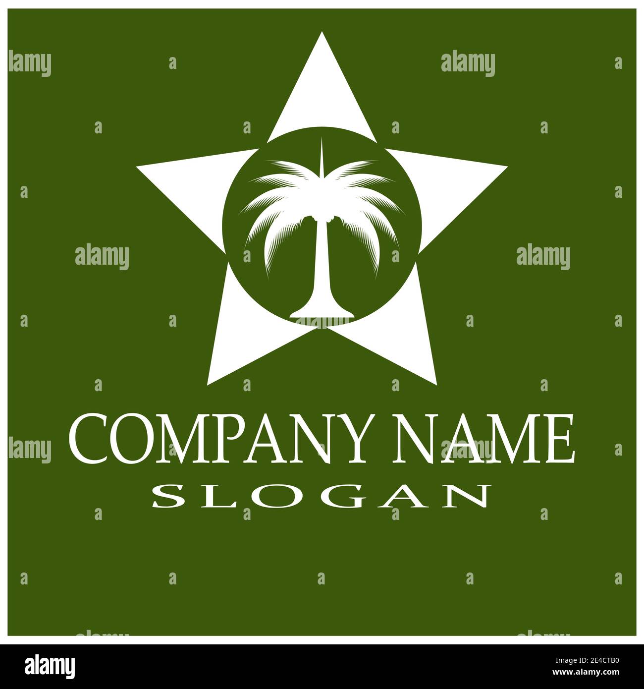 Dates tree Logo Template vector symbol nature Stock Vector Image & Art ...