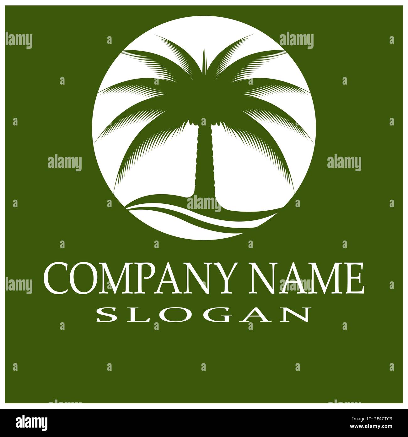 Dates tree Logo Template vector symbol nature Stock Vector Image & Art ...