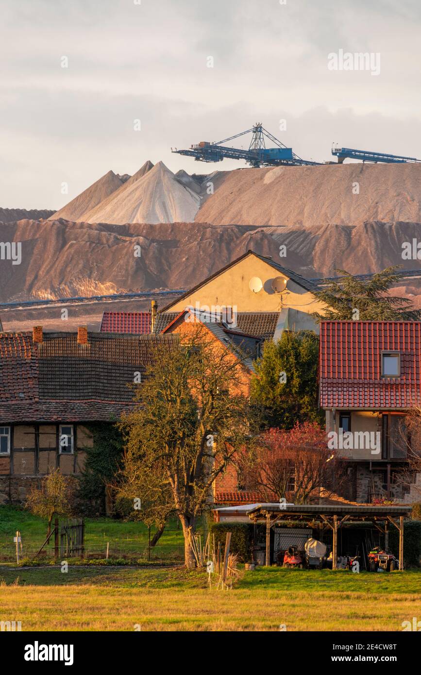 Potash piles hi-res stock photography and images - Alamy