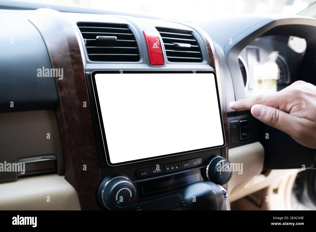 Navigation system screen in cockpit hi-res stock photography and images ...