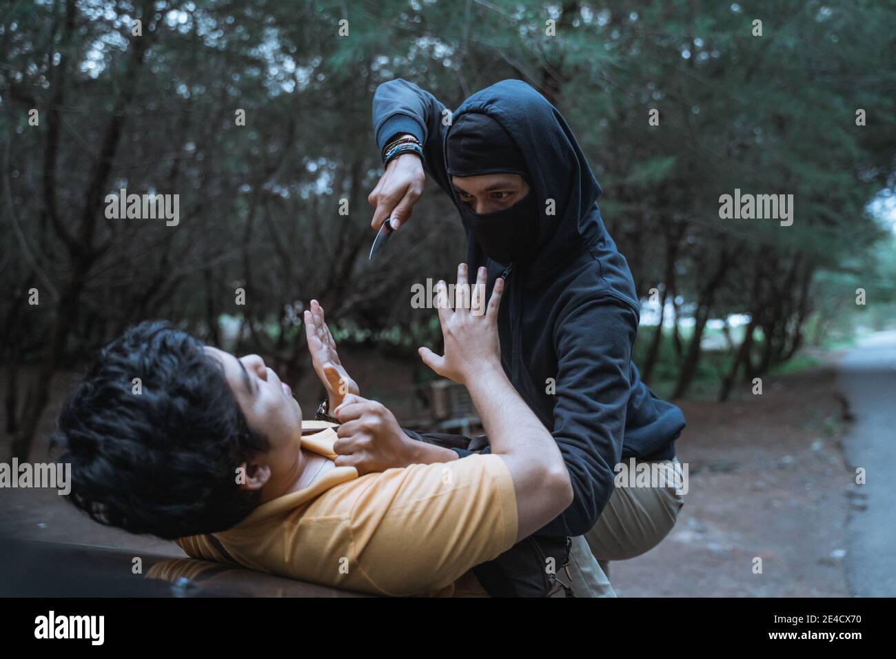 Bandit man hi-res stock photography and images - Alamy