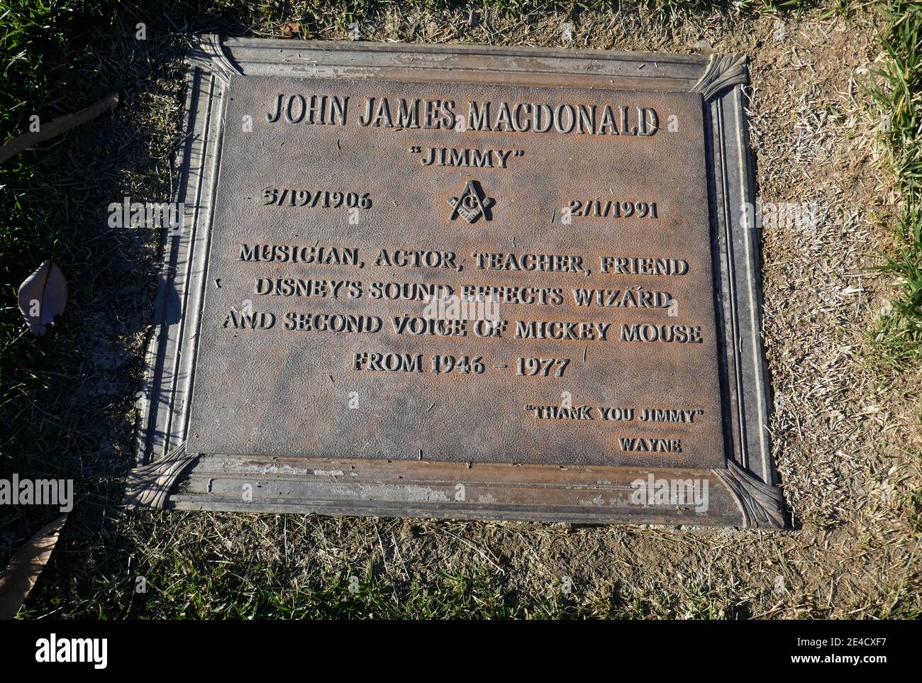 Jimmy macdonald disney hi-res stock photography and images - Alamy