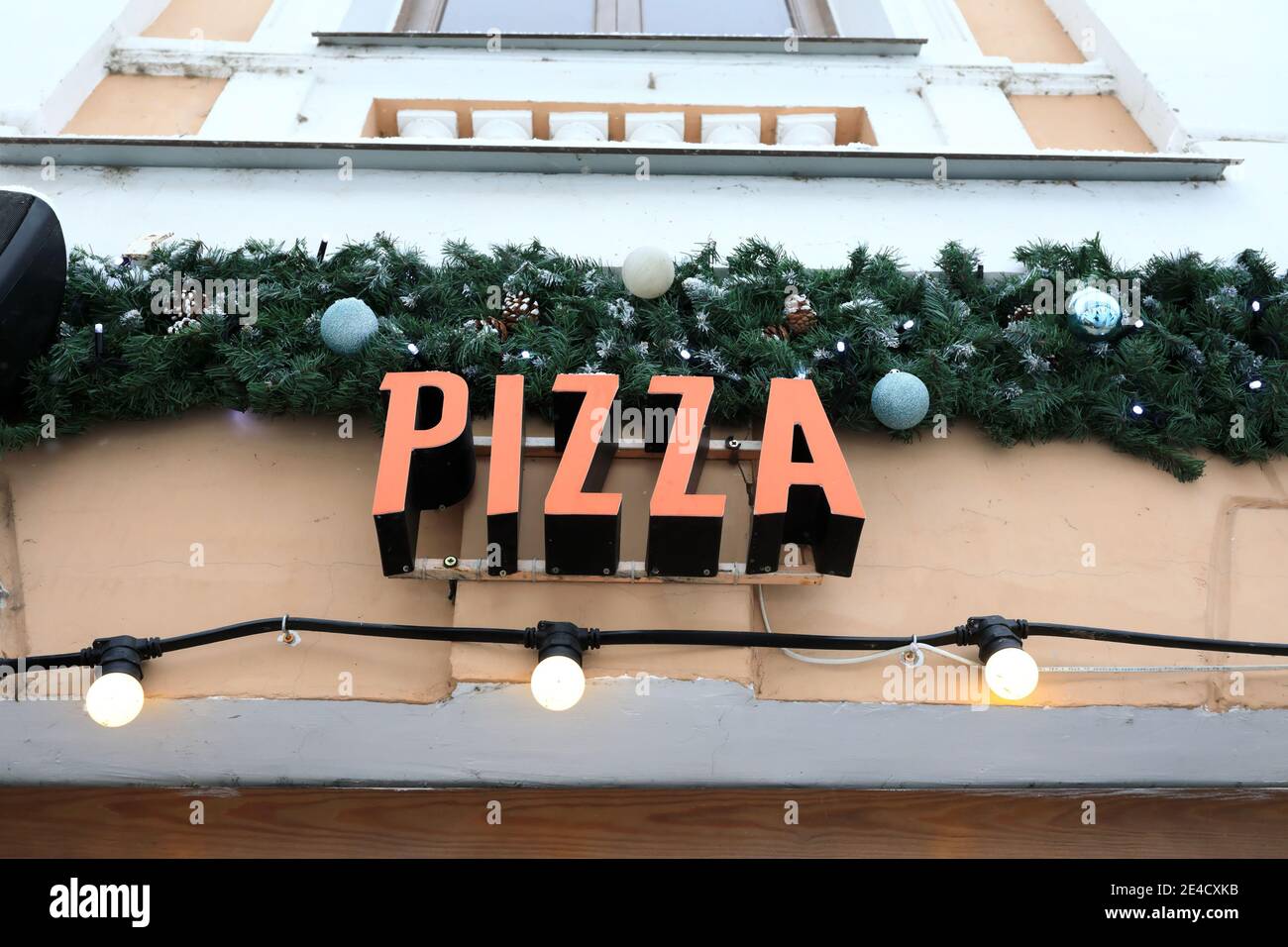 Italian restaurant sign board signboard hi-res stock photography and ...