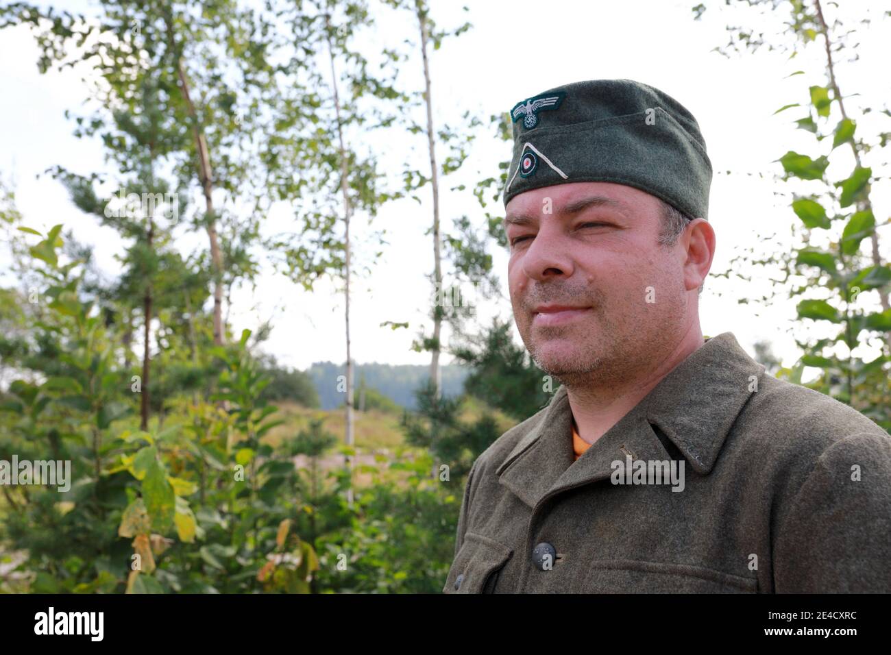 Reenactor German Soldier Uniform High Resolution Stock Photography and Images - Alamy