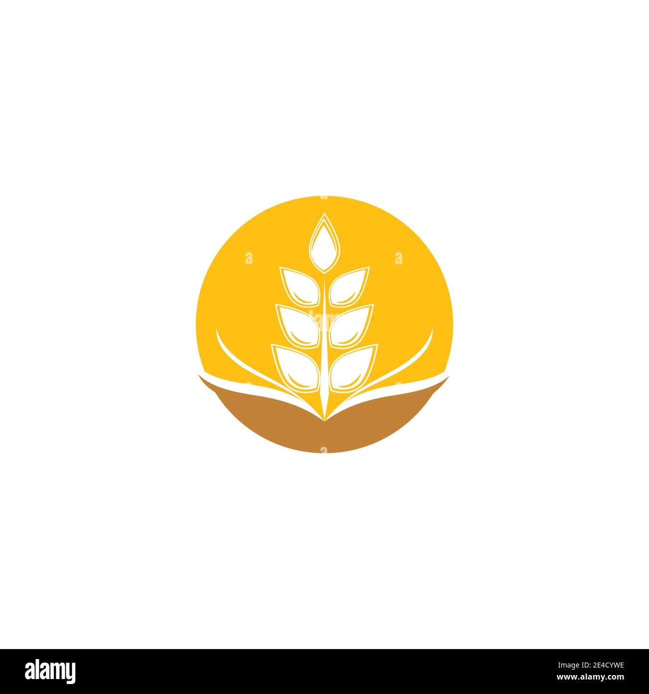 Wheat logo hi-res stock photography and images - Alamy
