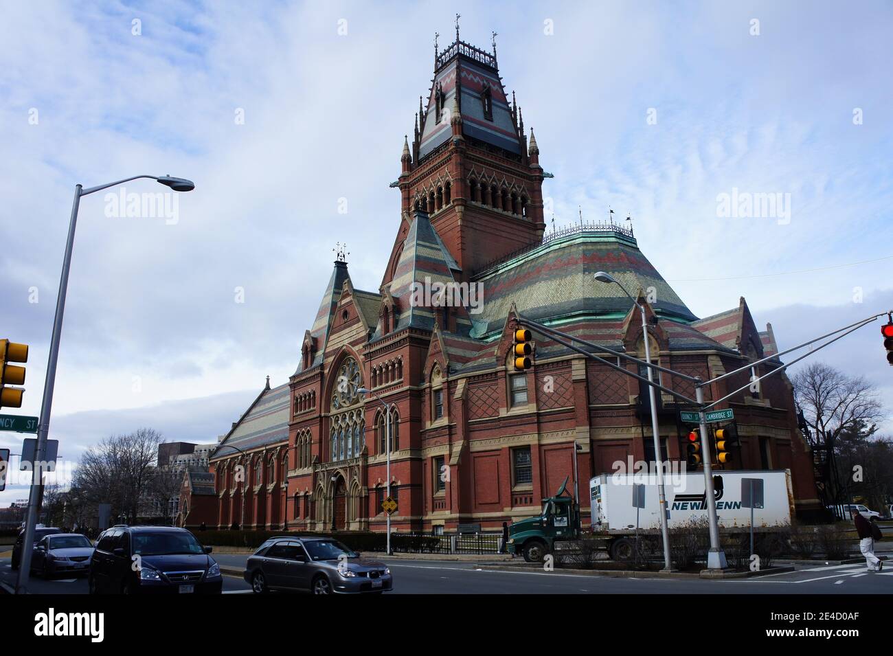 Boston, JAN 26, 2012 - The historical Sanders Theatre of Harvard ...