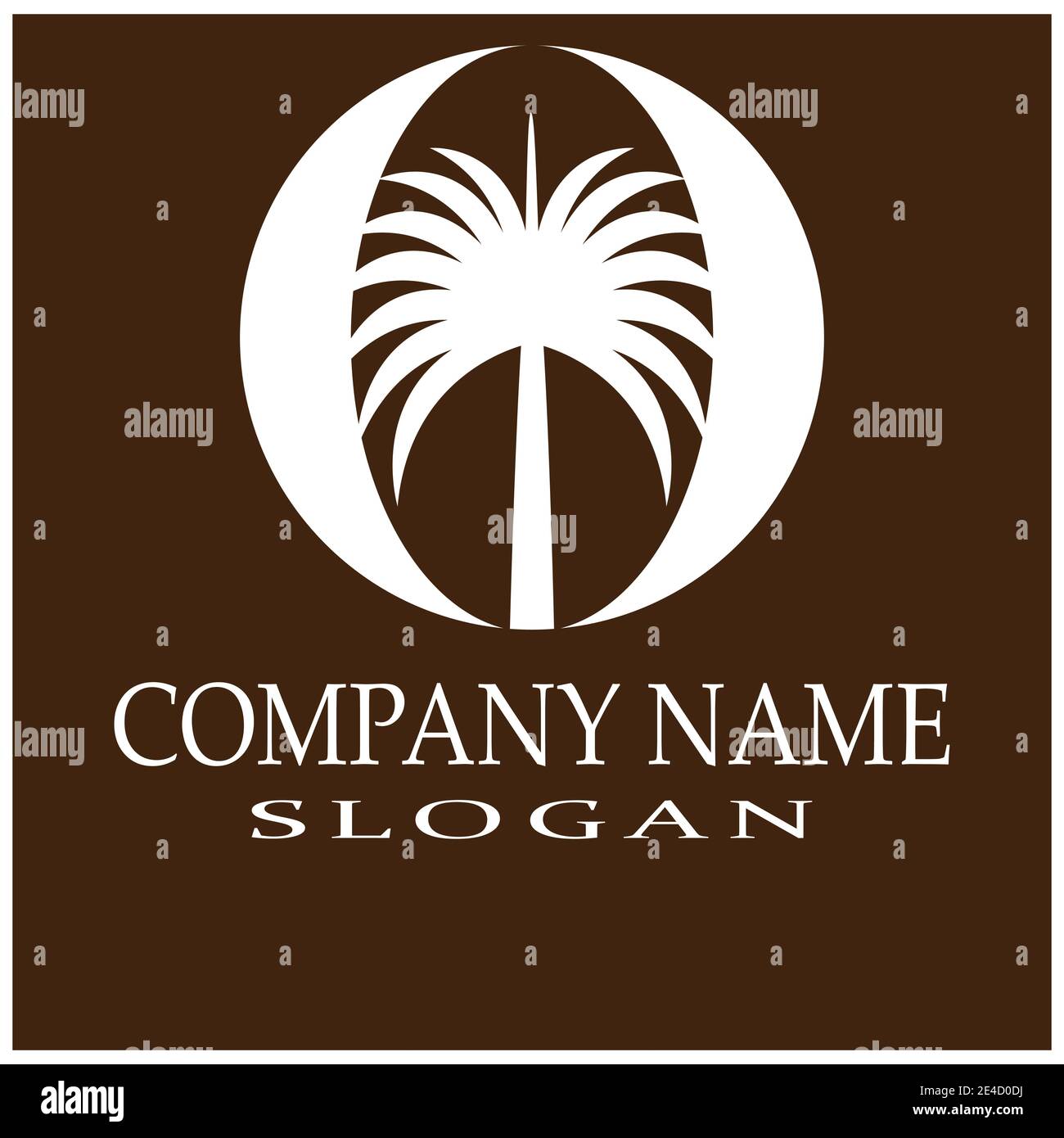 Dates tree Logo Template vector symbol nature Stock Vector Image & Art ...