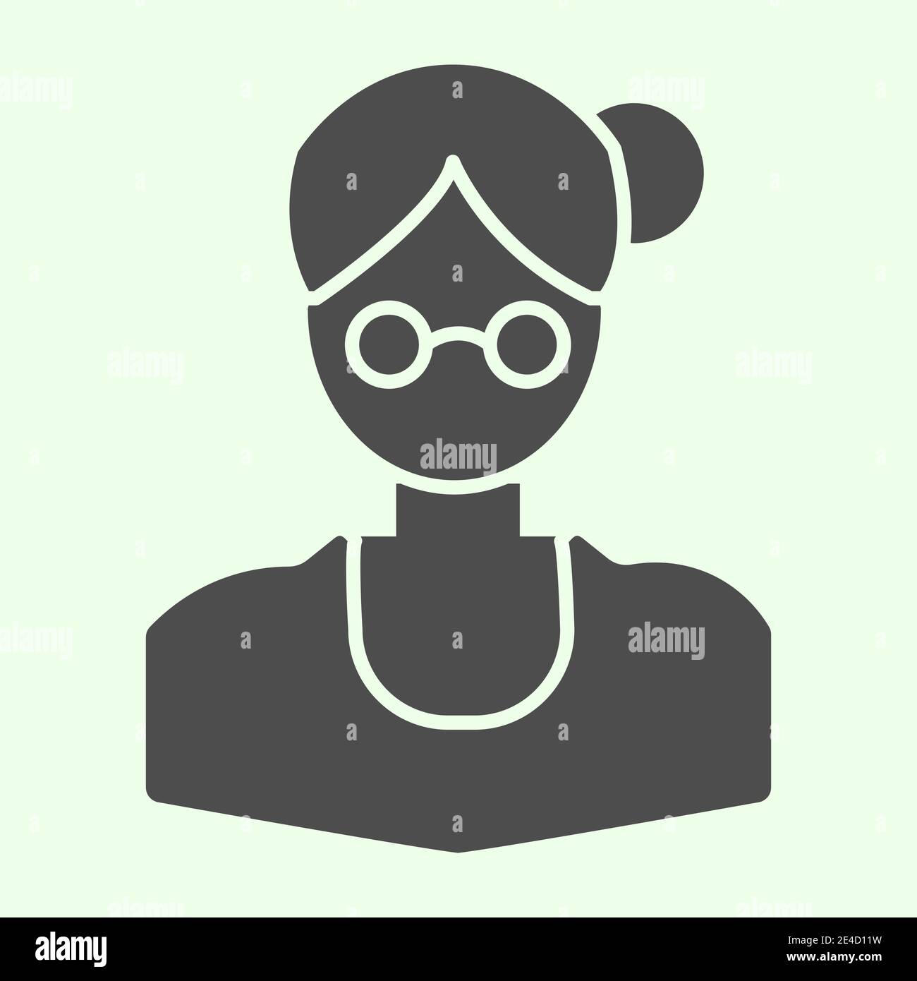 Round female Stock Vector Images - Alamy