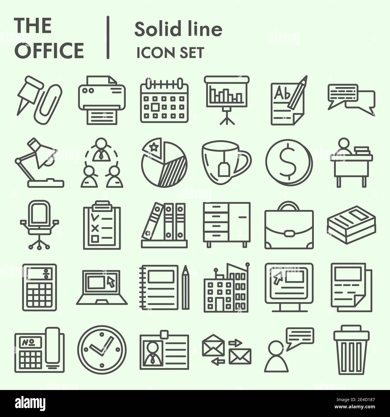 Company Department Icons