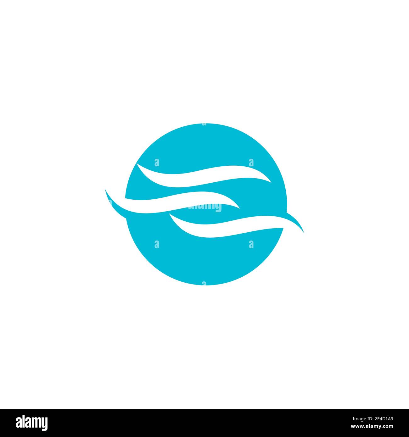 Waves Logo Template vector symbol nature Stock Vector Image & Art - Alamy