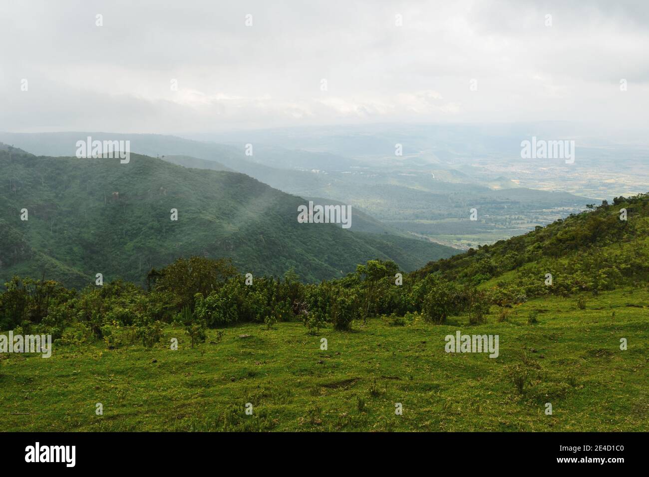 Scenic mountain landscapes in Aberdare Ranges, Kenya Stock Photo - Alamy