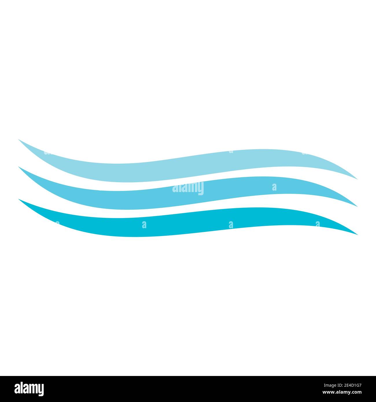 Waves Logo Template vector symbol nature Stock Vector Image & Art - Alamy