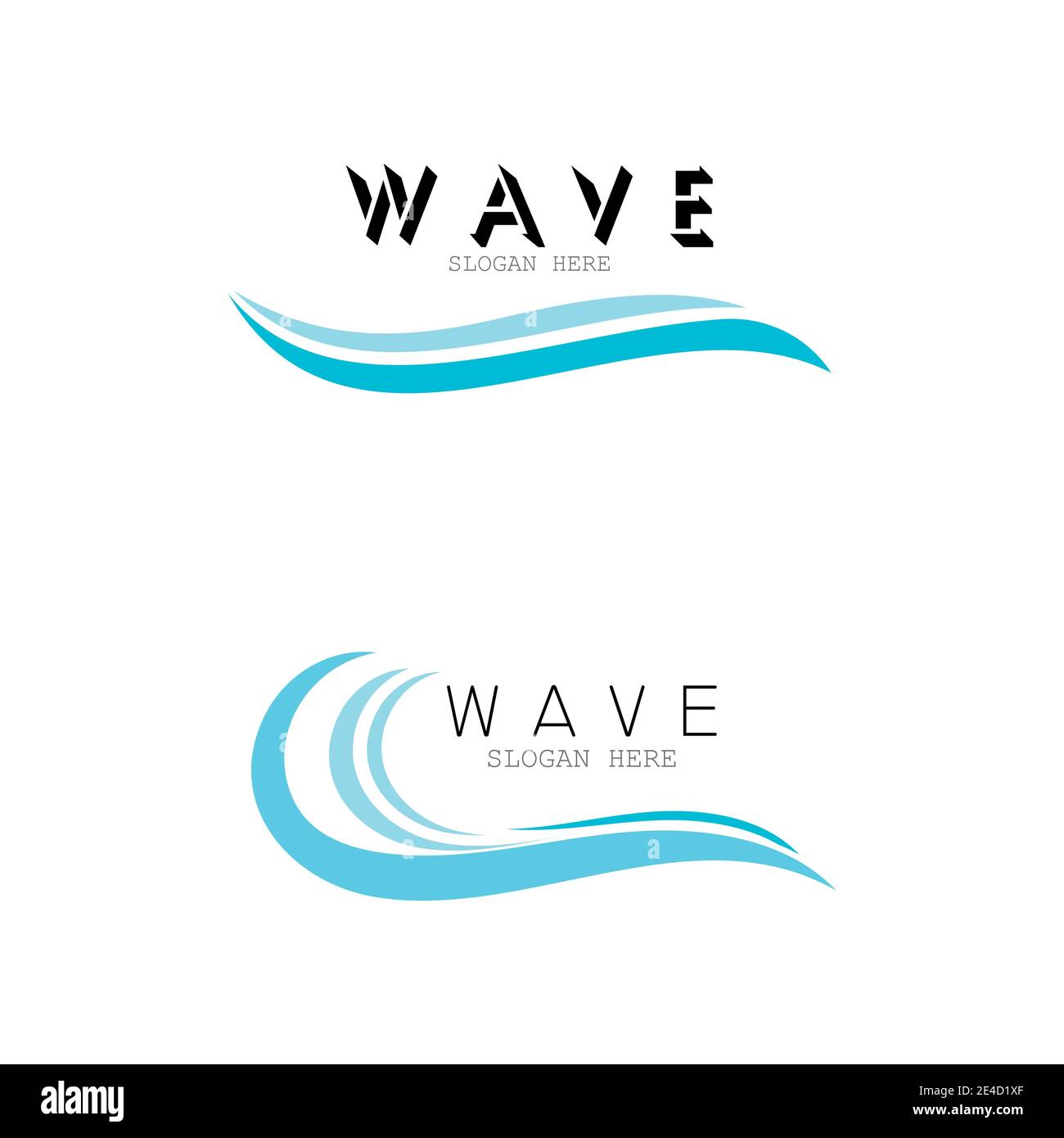 Wave symbol Cut Out Stock Images & Pictures - Alamy